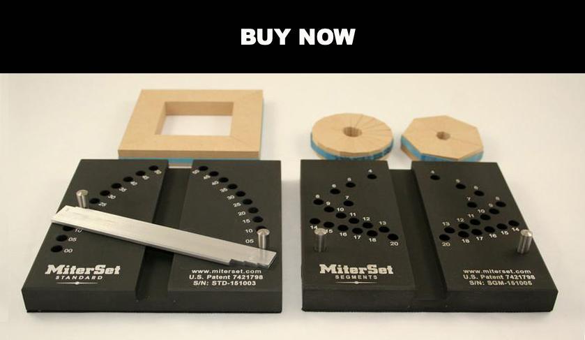 Cut Perfect Miter Joints & Wood Segments With MiterSet
